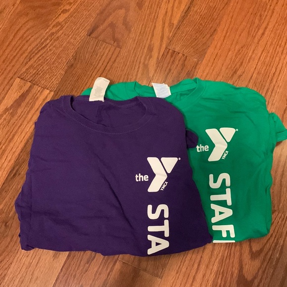 Gildan | Tops | Ymca Staff Shirts Kids Medium | Poshmark